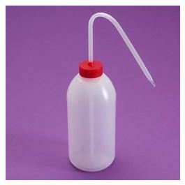 Pissette LDPE bouchon rouge 500ml