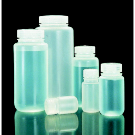 Bouteille col large 30ml PP+càv en PP autoclavable