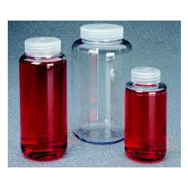 bouteille à centrif.250ml PC avec cape à vis PP